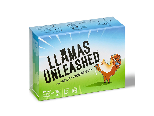 TeeTurtle Llamas Unleashed Card Game, From The Creators of Unstable ...