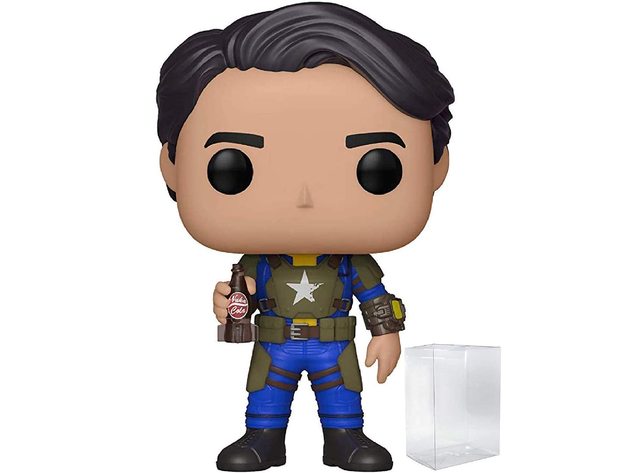 Funko Pop! Games: Fallout - Vault Dweller Male Vinyl Figure (Includes ...
