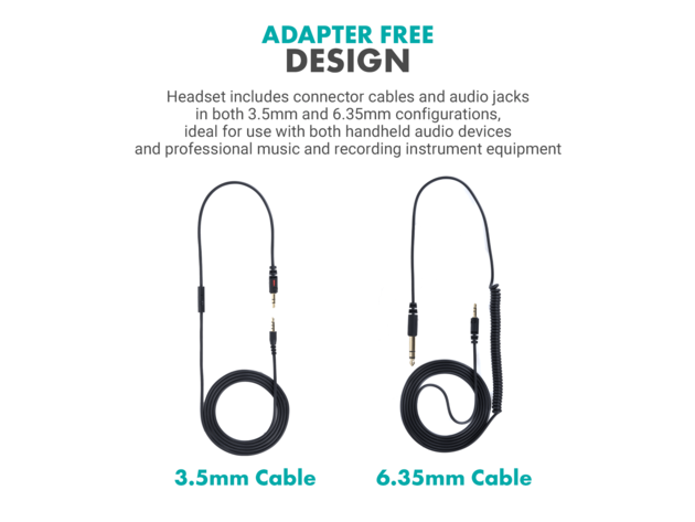 Hi-Fi Studio Monitoring Headphones w/ Microphone | StackSocial