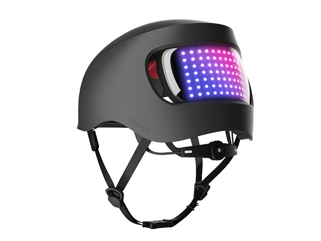 Lumos Smart LED Helmet (Matrix/Charcoal Black) | New Atlas