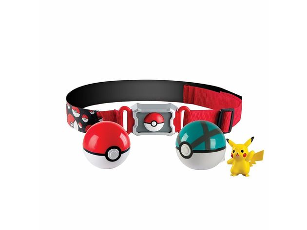 Pokemon Clip 'N' Carry Pokeball Belt - Pikachu | StackSocial