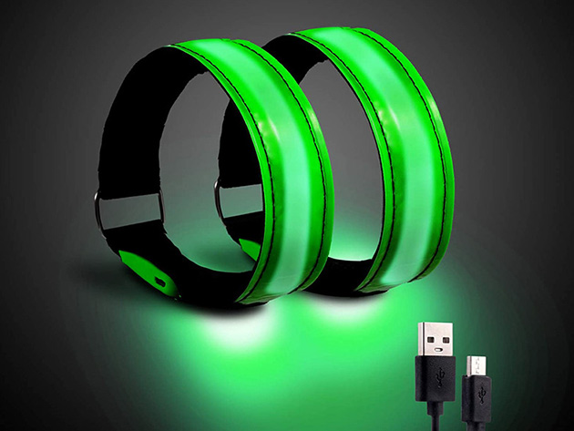 LED Rechargeable Running Bracelet | Joyus