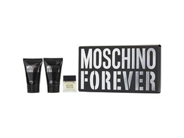 MOSCHINO FOREVER by Moschino EDT .12 OZ MINI & AFTERSHAVE BALM .8 OZ ...