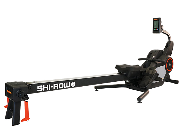 SKI-ROW AIR + PWR: Dual-Function HIIT Machine with Heart Rate Monitor ...