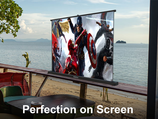 Wemax 50" ALR Portable Projector Screen | Gadget Hacks