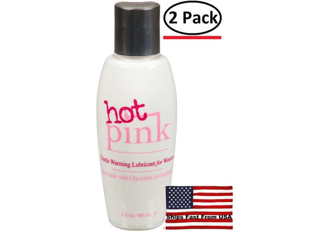 ( 2 Pack ) Hot Pink Warming Lubricant for Women - 2.8 Oz. 80 ml ...