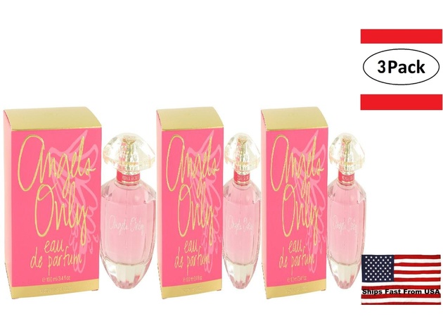 3 Pack Angels Only by Victoria's Secret Eau De Parfum Spray 3.4 oz for ...