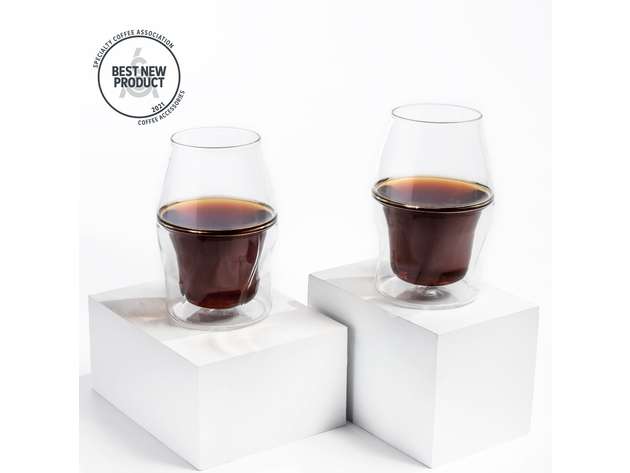 VIDA Coffee Enhancing Glassware 2-Piece Starter Set | StackSocial
