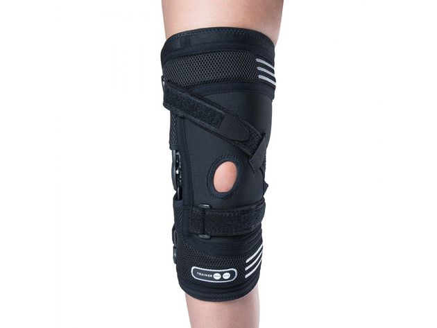 Ossur Trainer OTS Ligament Left Knee Brace Tempered Carbon Steel ROM ...