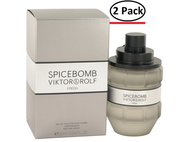 Spicebomb Fresh by Viktor & Rolf Eau De Toilette Spray 3 oz for Men ...