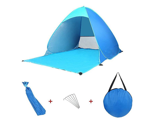 POP-A-SHADE Pop-Up Sun/Beach Tent | StackSocial