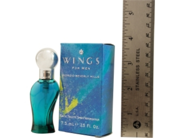 WINGS by Giorgio Beverly Hills EDT SPRAY .25 OZ MINI for MEN ...