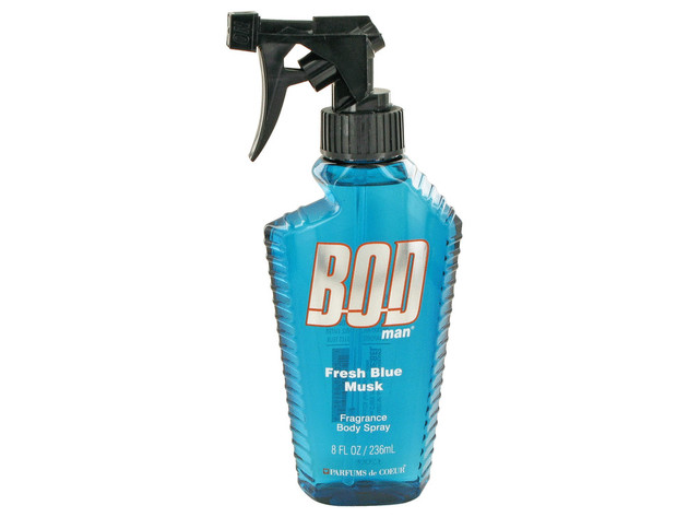 Bod Man Fresh Blue Musk Body Spray 8 oz For Men 100% authentic perfect ...