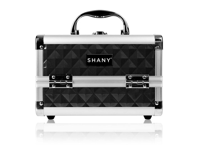 SHANY Mini Makeup Train Case With Mirror - TURQUOISE | Joyus