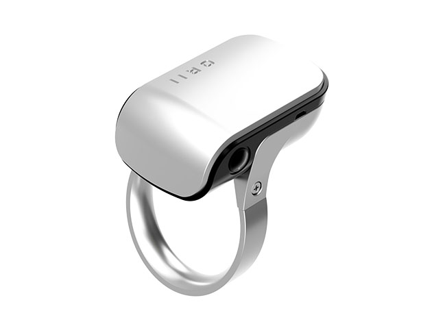 ORII: World's First Voice-Powered Ring for Communication (Silver ...