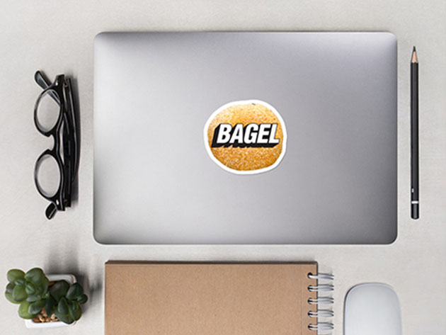 Bagel Sticker | StackSocial