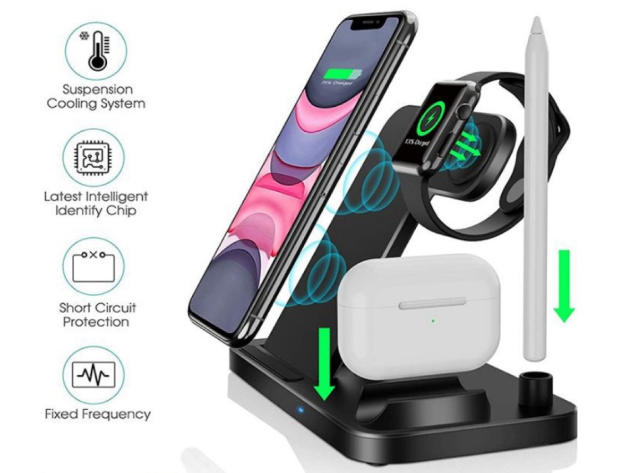 4-in-1 Foldable Wireless Charging Station | Cult of Mac