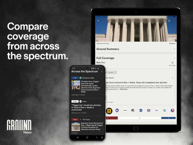 Ground News Premium: 1-Yr Subscription | StackSocial
