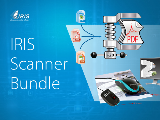 The Pro Scanning Bundle: All-In-One Scanner Mouse + IRISCompressor Pro ...