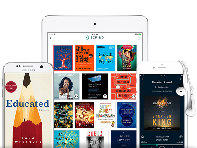 Scribd Subscriptions: 6-Month | StackSocial