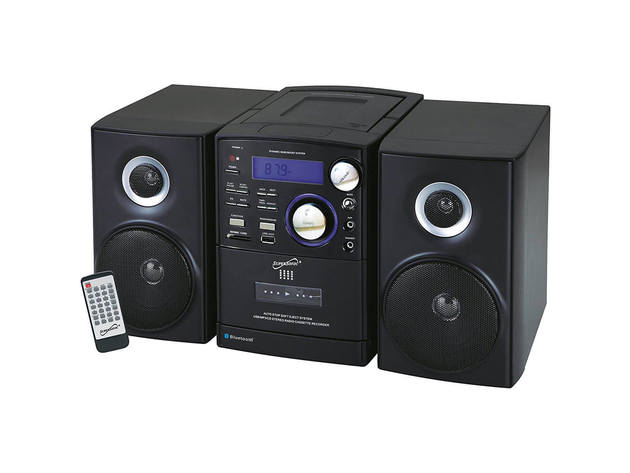 Supersonic SC807 Portable Bluetooth Micro Stereo System | StackSocial