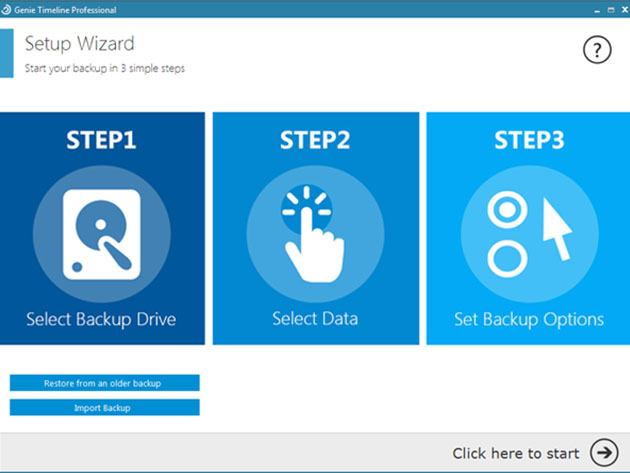 Genie Timeline Pro 10 Backup Software Lifetime Subscription 5 Devices 
