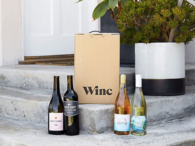 Winc Wine Delivery: 4 Bottles | Joyus