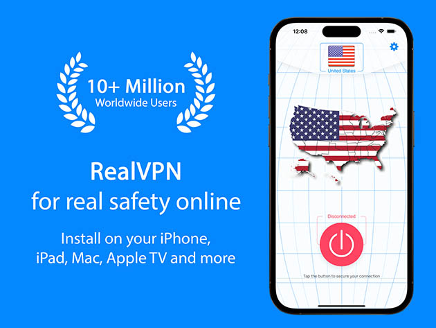 RealVPN: Lifetime Subscription | StackSocial