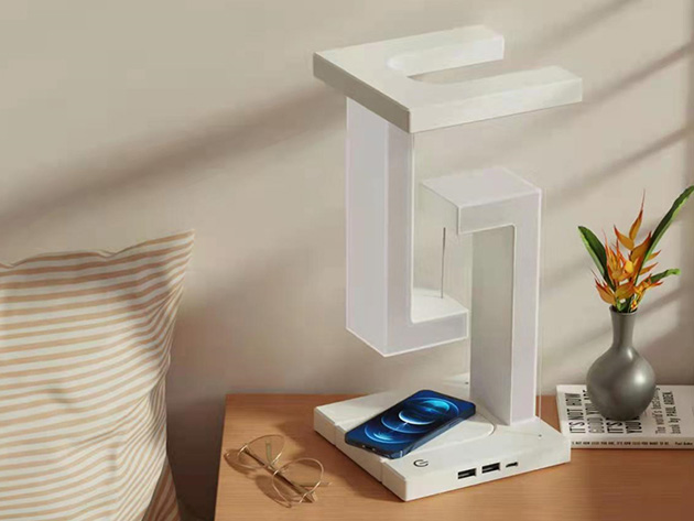Magic Floating Lamp with Wireless Charging | theChive University
