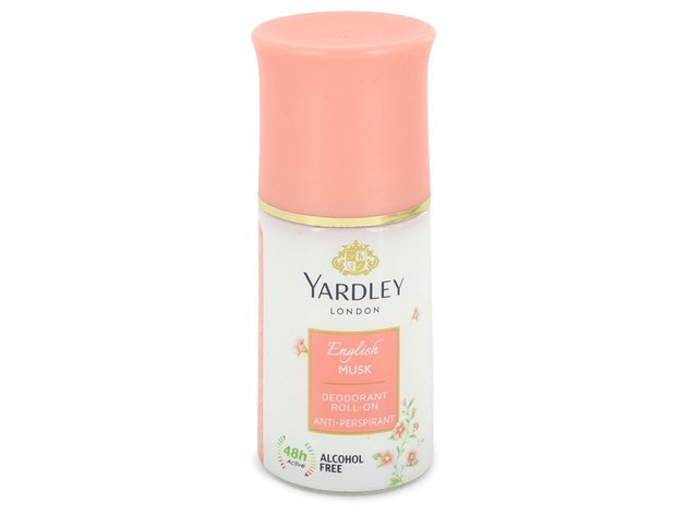 Yardley English Musk by Yardley London Deodorant Roll-On Alcohol Free 1 ...