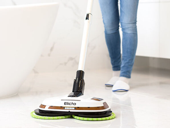 Elicto ES-530 Electronic Cordless Spin Mop & Polisher | StackSocial