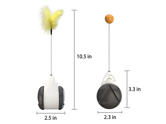 Interactive Balance Feather Cat Toy | StackSocial