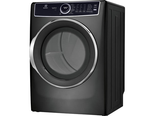 Electrolux ELFE7537AT 8.0 Cu. Ft. Titanium Electric Steam Front Load ...