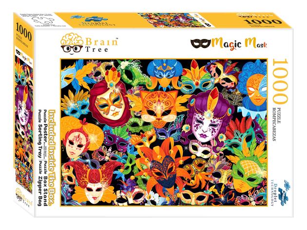 Magic Mask Jigsaw Puzzles 1000 Piece | StackSocial