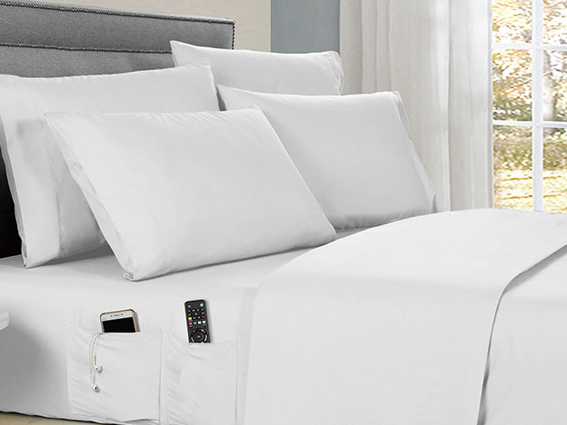 Kathy Ireland 6-Piece Smart Sheet Set | StackSocial