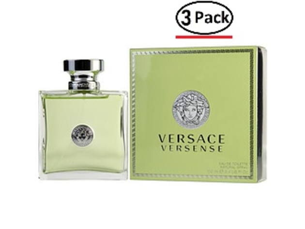 Versace Versense By Gianni Versace Edt Spray 3.4 Oz For Women (Package ...
