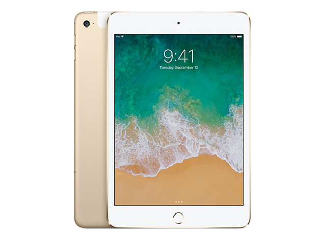 Apple iPad mini 4, 16GB - Gold (Refurbished: Wi-Fi Only) | StackSocial