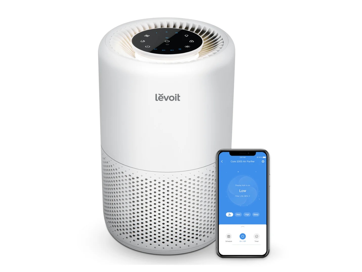 Levoit Core 200S True HEPA Tabletop Air Purifier (Open Box) | StackSocial