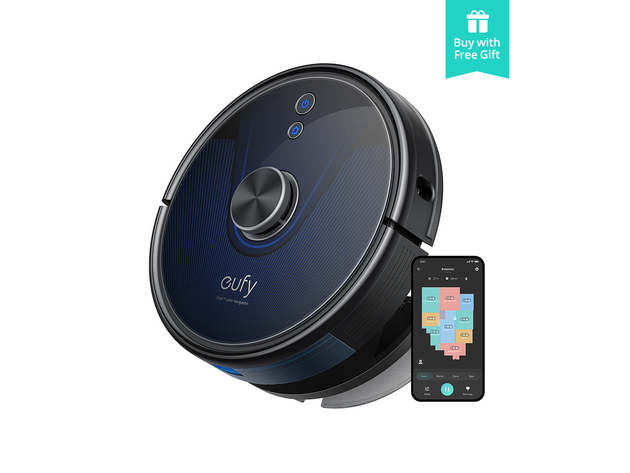 eufy Clean L35 Hybrid Robot Vacuum and Mop (Black) | Raw Story