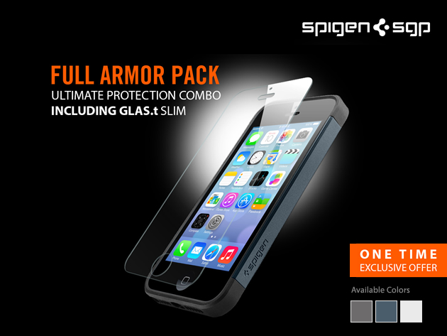 The iPhone 5 Full Armor Pack By Spigen | StackSocial