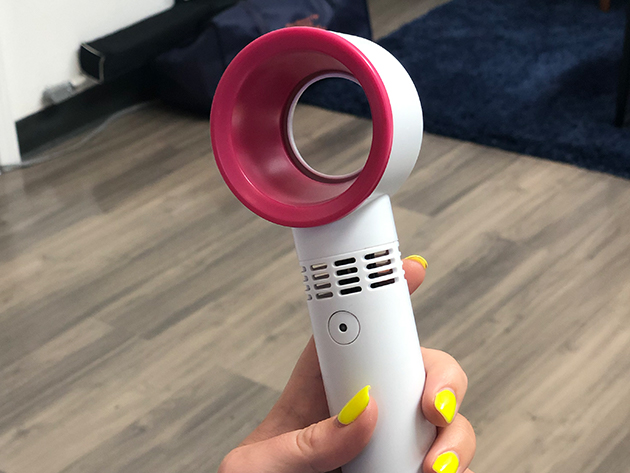 Whirlwind Cool Blade-Less Mini Fan (White) | Joyus