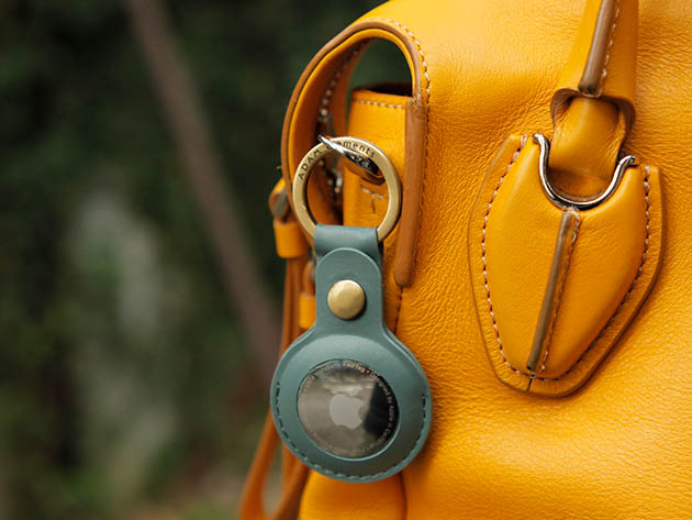 AirTag Leather Key Ring (4-Pack) | Raw Story