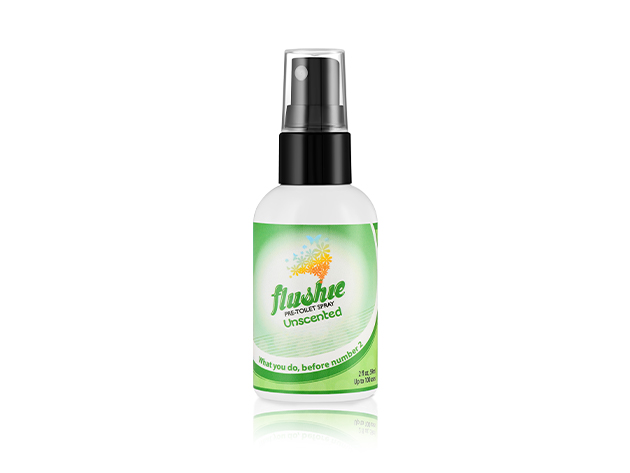 Flushie Pre-Toilet Deodorizer Spray: 3-Pack (Unscented) | Joyus