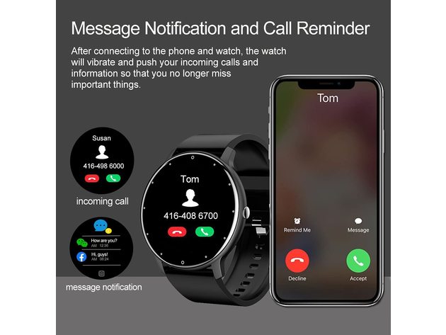 Waterproof Touch Screen Smart Watch | StackSocial