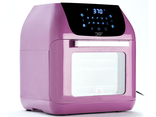 PowerXL 10-in-1 Pro XLT 6QT Air Fryer Oven with Rotisserie - Amethyst ...