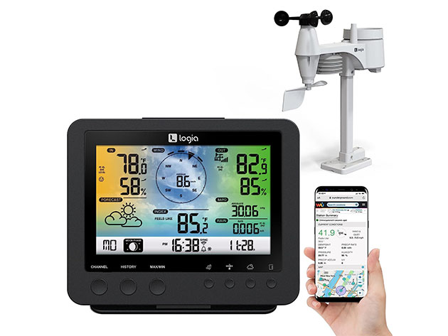 Logia 5-in-1 Wi-Fi Weather Station | Entrepreneur Logia 5-in-1 Wi-Fi Weather Station | Entrepreneur