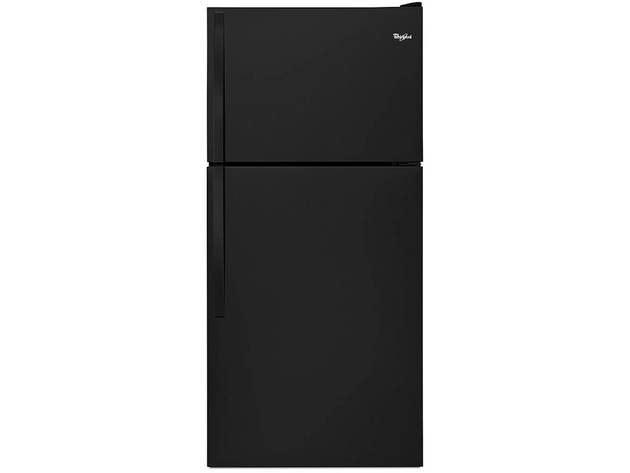 Whirlpool WRT318FZDB 18 Cu. Ft. Black Top Freezer Refrigerator ...