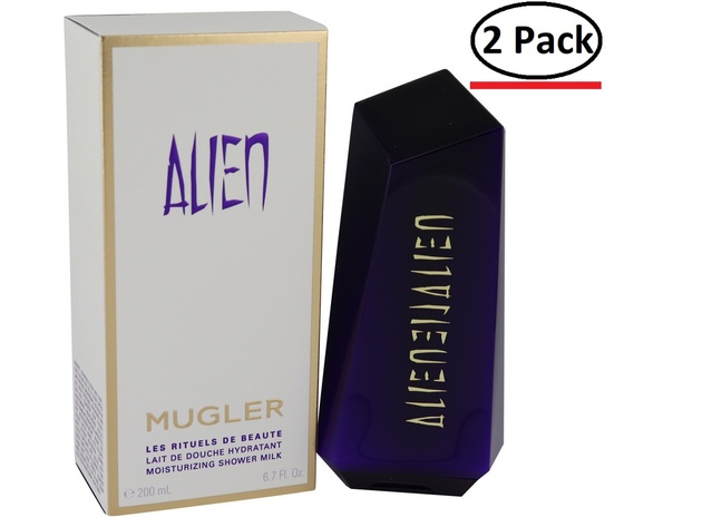 Alien by Thierry Mugler Shower Milk 6.7 oz for Women (Package of 2 ...