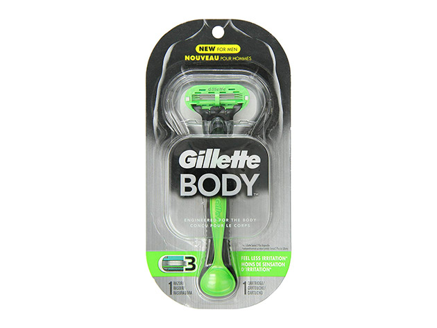 Gillette Body Razor + 9 Refill Blade Cartridges | Joyus