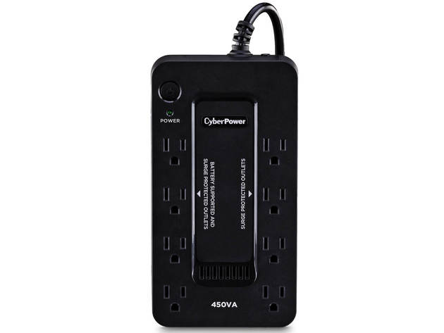 CyberPower SE450G1 UPS PC Battery Backup | StackSocial